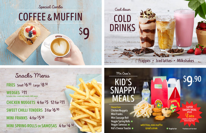 New Counter Signs – Croc's Orders