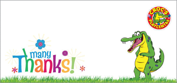 Thank You Compliment Slips x 250 – Croc's Orders